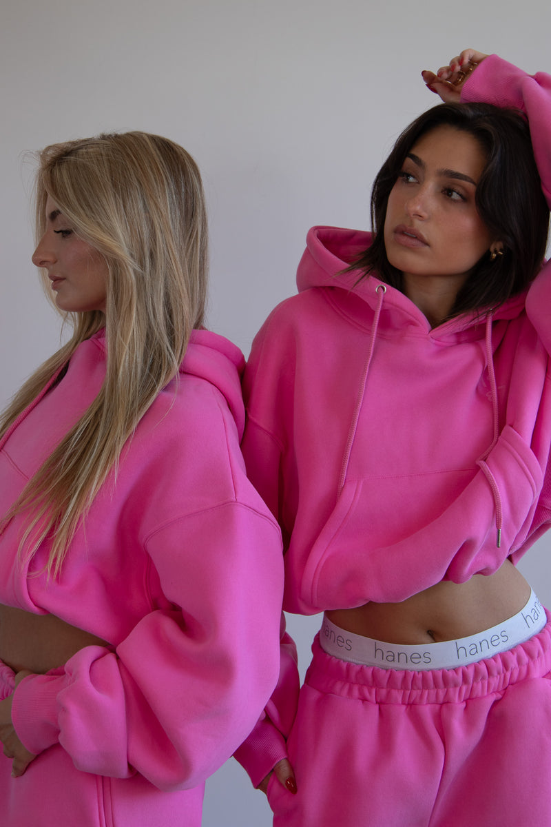 BACK BAY HOODIE IN "HOT PINK" – 1987